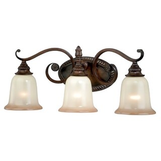 Vaxcel Lighting W0128 Parkhurst 3 Light Vanity Light - Bed Bath ...