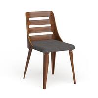 Carson Carrington Skara Walnut Wood Mid-century Dining Chair - Bed Bath ...