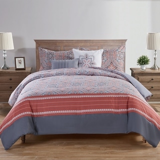 VCNY Home Allison Reversible Comforter Set - Bed Bath & Beyond - 14654561