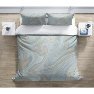 HERMOSA SWIRL BLUE Duvet Cover By Kavka Designs - Bed Bath & Beyond ...
