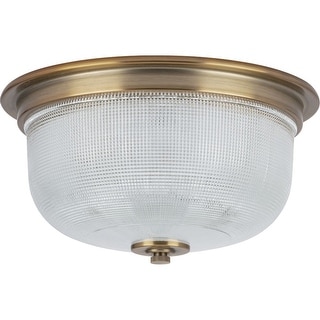 Progress Lighting Archie Collection Two-Light 12-3/8" Close-to-Ceiling ...