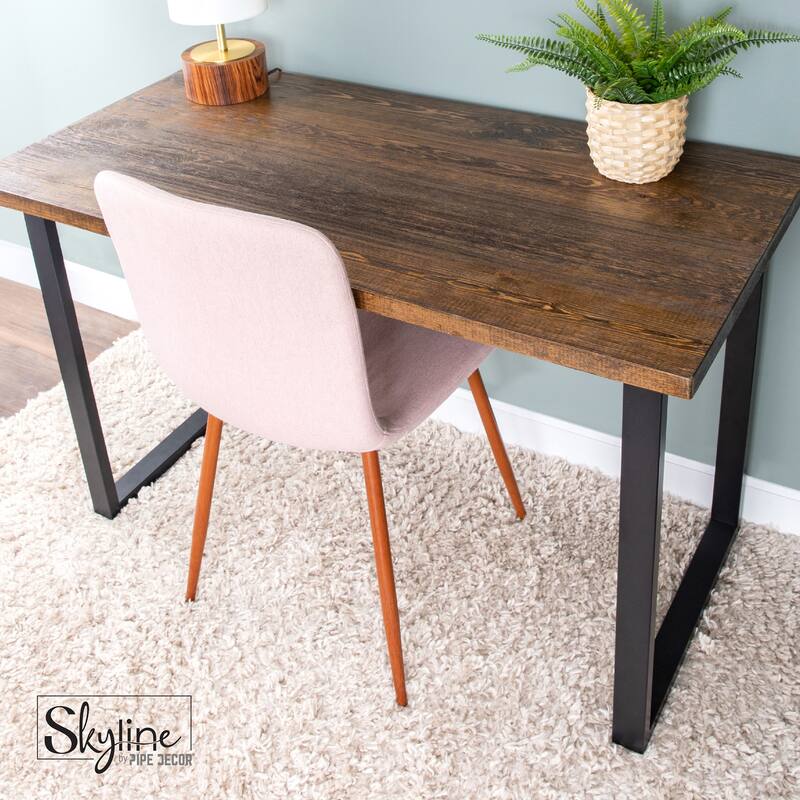 black pipe table legs