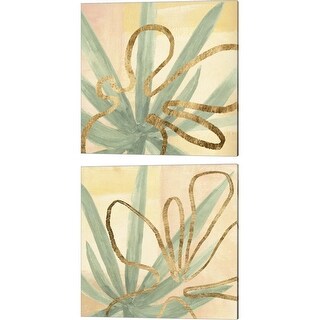 Annie Warren 'Desert Glow' Canvas Art (Set of 2) - Bed Bath & Beyond ...