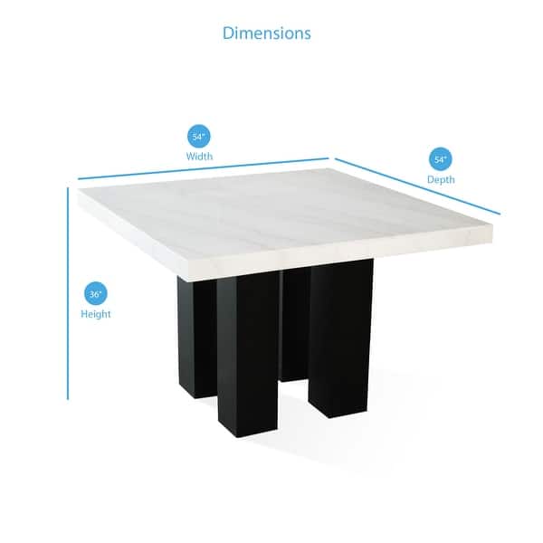 Gracewood Hollow Mhlanga 54-inch Square Counter-height Dining Table ...