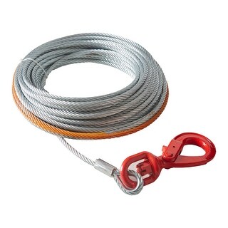VEVOR Galvanized Steel Winch Cable Towing Cable Heavy Duty, Universal ...