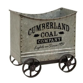 Cumberland Coal Company Mine Cart - 4 W x 7.50 L x 7.50 H - Bed Bath ...