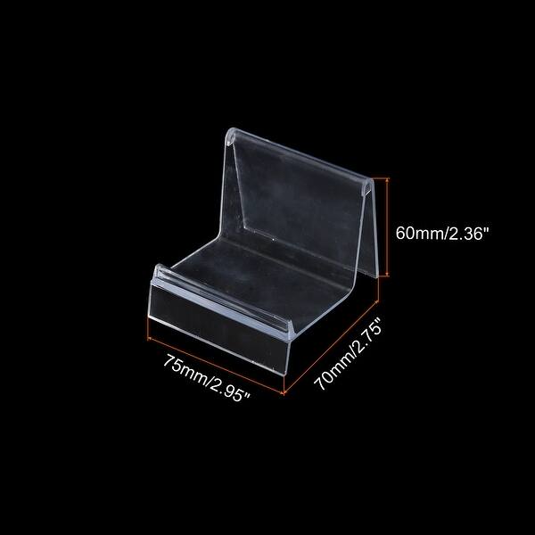 Acrylic Wallet Display Stand Holder Organizer 2.75x2.95x2.36 Inch ...