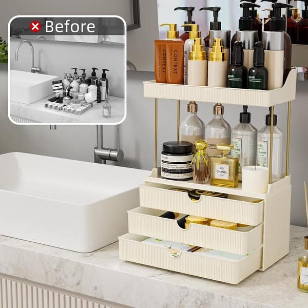 makeup caddy for bathroom
