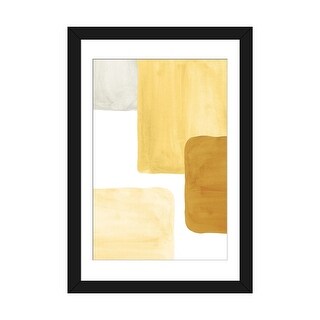 iCanvas "Mustard Color Blocks" by Whales Way - Bed Bath & Beyond - 37329477