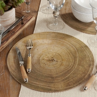 Wood Print Table Mats (Set of 4) - Bed Bath & Beyond - 30779387