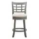 Verona Swivel High Back Counter Height Stool by iNSPIRE Q Classic - Bed ...