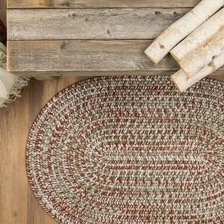 Christmas Braided Tweed Rug - Bed Bath & Beyond - 36724932
