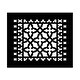 Reggio Registers Scroll Series 8" x 10" Grille with Mounting Holes ...