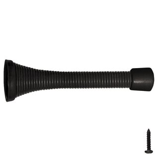 Design House 188292 3-1/8" Baseboard Mounted Spring Door Stop - Bed ...