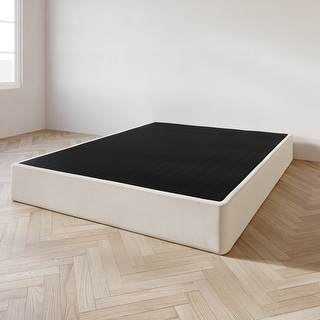 CraftPorch Solid Wood 8 Inch Box Spring Foundation with Wood Slats On Sale Bed Bath Beyond 37246404