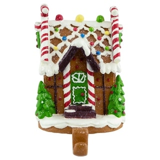 6" Gingerbread House Christmas Stocking Holder - Bed Bath & Beyond ...