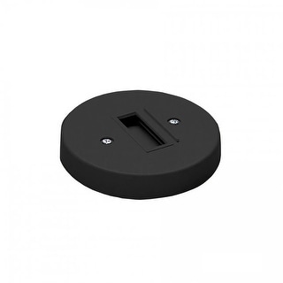 WAC Lighting Round Monopoint Canopy for L-Track Fixtures - Bed Bath ...