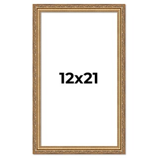 12x21 Frame Red Solid Wood Picture Frame Width 1.75 Inches | Interior ...
