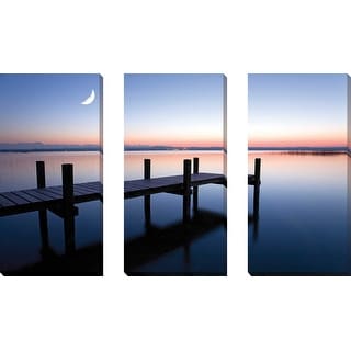 "The Magic Hour" 3 Piece Set on Canvas - Bed Bath & Beyond - 36631780