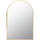 Livabliss Aranya Modern Aluminum Arched Accent Mirror - Bed Bath & Beyond - 36530552