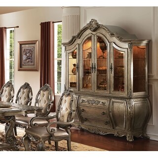 Acme Ragenardus Hutch & Buffet in Vintage Oak - Bed Bath & Beyond ...