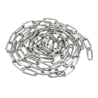 Proof Coil Chain 304 Stainless Steel 3mm Thickness Zinc Plated - Bed ...
