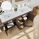 Palos Bath Vanity with Grain Composite Stone Top without Mirror - Bed ...