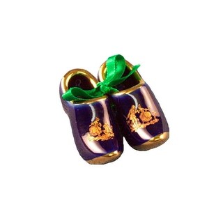 Limoges Porcelain Miniature Pair of Shoes, Cobalt - 2 Inch - Bed Bath ...