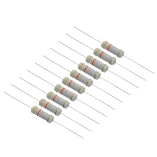 20Pcs 3W 0.43 Ohm Tolerance Carbon Film Resistor, Axial Lead Resistors ...