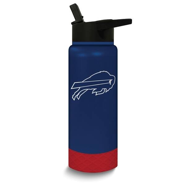 NFL Buffalo Bills Stainless Steel Silicone Grip 24 Oz. Water Bottle ...