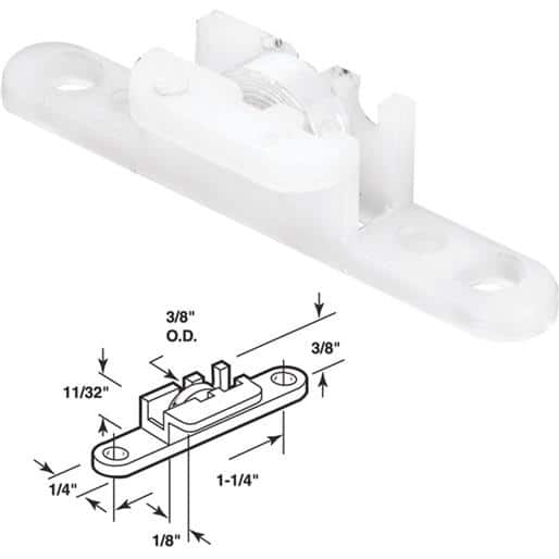 Prime Line Prod. Sliding Window Rollers 17610 Unit: PAIR - Bed Bath ...