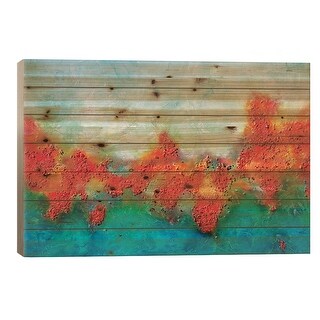 Islands Print On Wood by Andrada Anghel - Multi-Color - Bed Bath ...