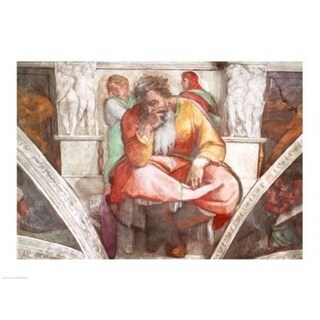 Sistine Chapel Ceiling The Prophet Jeremiah Poster Print By ...