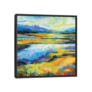 iCanvas "Fall Marsh" by Jeanette Vertentes Framed Canvas Print - Bed ...