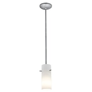 Access Lighting Cylinder Steel Integrated LED Rod Pendant - Bed Bath ...