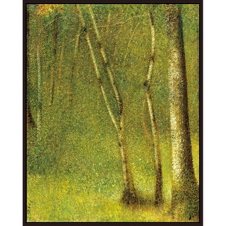 The Forest at Pontaubert by Georges Seurat Giclee Print Oil Painting ...