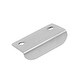 Home Cabinet Drawer Door L Shaped Metal Lock Strike Plate 39mmx21mmx9 ...