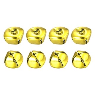 Jingle Bells, 25mm 8pcs Small Bells for Crafts DIY Christmas, Gold Tone ...