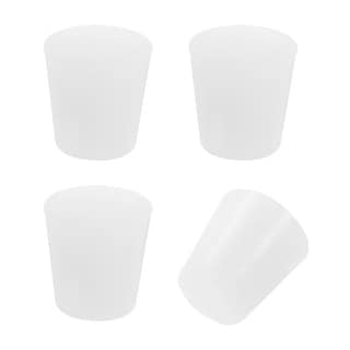 Tapered Shaped Solid Silicon Stopper, Tube Rubber Stoppers Lab Plugs ...