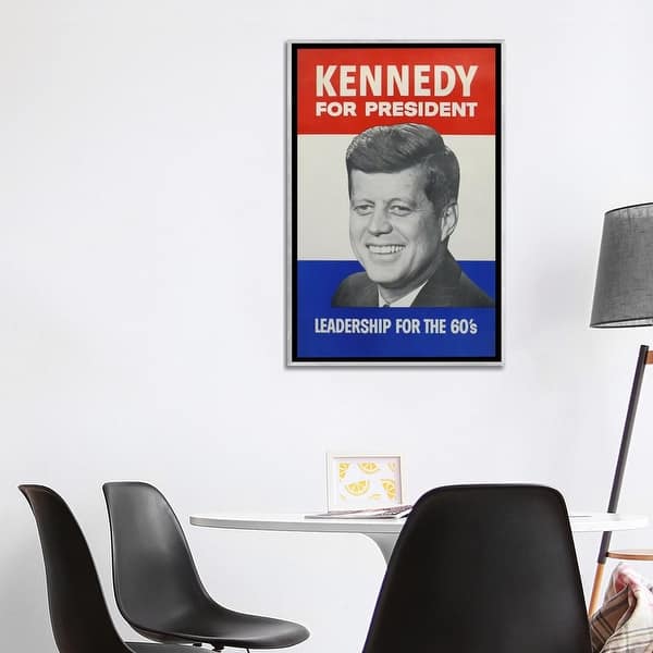 iCanvas "Kennedy For President Campaign Vintage Poster" by Unknown ...