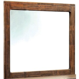 Hankinson Rustic Natural Tone Mirror - Brown - Bed Bath & Beyond - 17818116