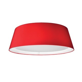 14W LED Flush Mount, Red - Bed Bath & Beyond - 22257074