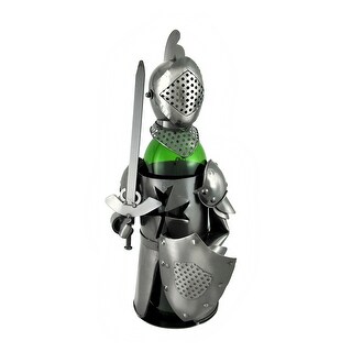 Medieval Knight Metal Sculpture Wine Bottle Display - Bed Bath & Beyond ...