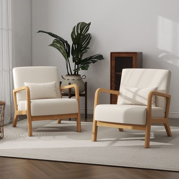 2 Set Modern Accent Chairs for Living Room - Bed Bath & Beyond - 39388108