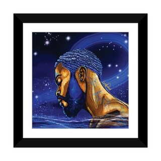 iCanvas "Man Of Water Elements Series" by Poetically Illustrated - Bed ...