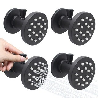 shower Body Jets with Adjustable Flow - 4.72 x 2.36 x 5 - Bed Bath ...