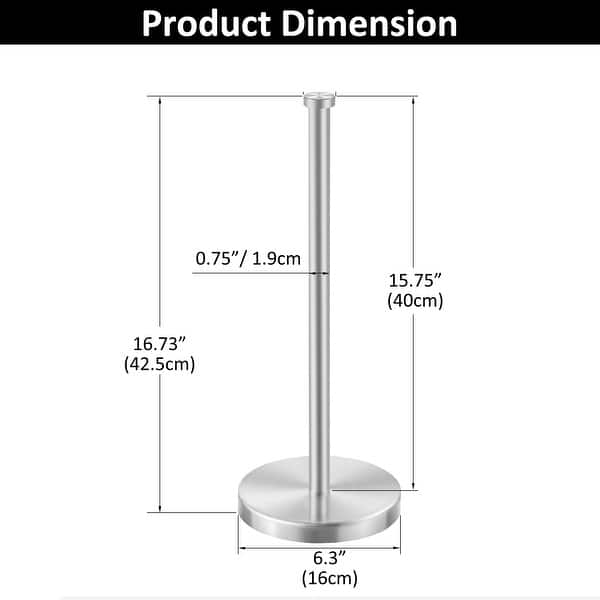 Bath Freestanding Toilet Paper Holder Tissue Roll Storage Stand - Bed ...