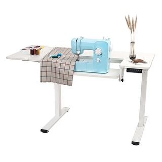Flexispot height adjustable Sewing Table Sewing Craft Cabinet Table ...