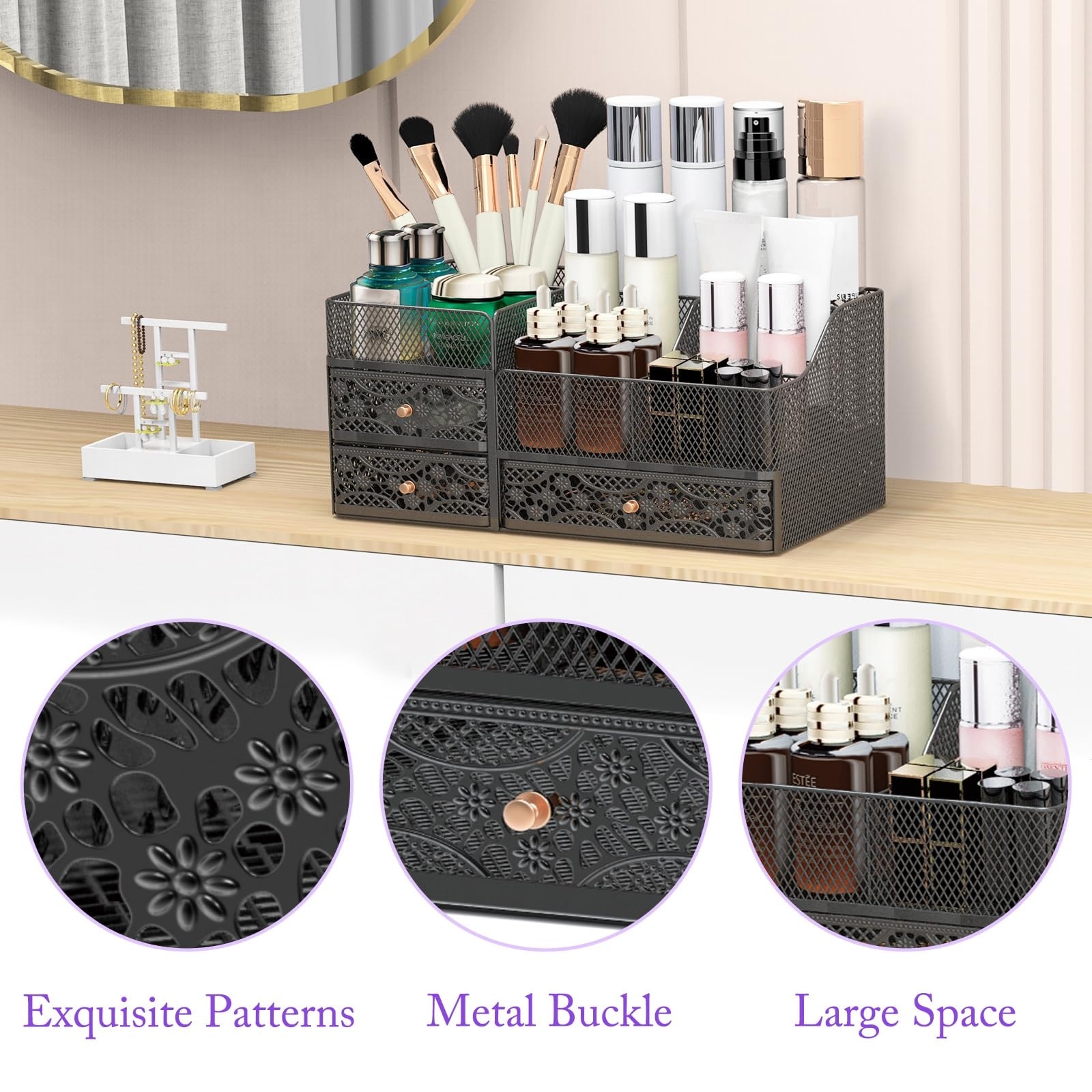 makeup caddy organizer