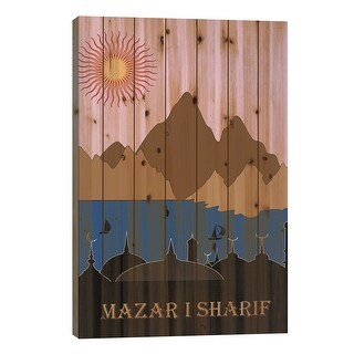 Mazar-i-Sharif Print On Wood by High Art - Multi-Color - Bed Bath ...